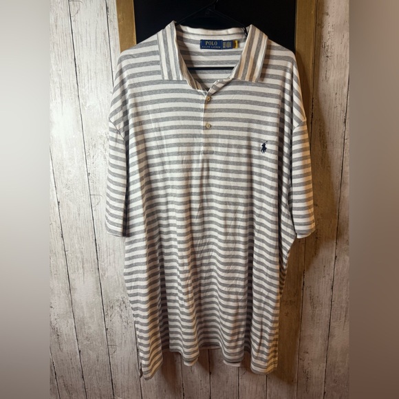 Polo Ralph Lauren | Shirts | Polo Ralph Lauren Shirt Mens 3xb Gray ...